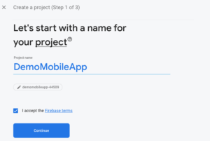 Firebase Phone number authentication IONIC (Android): - Techcedence